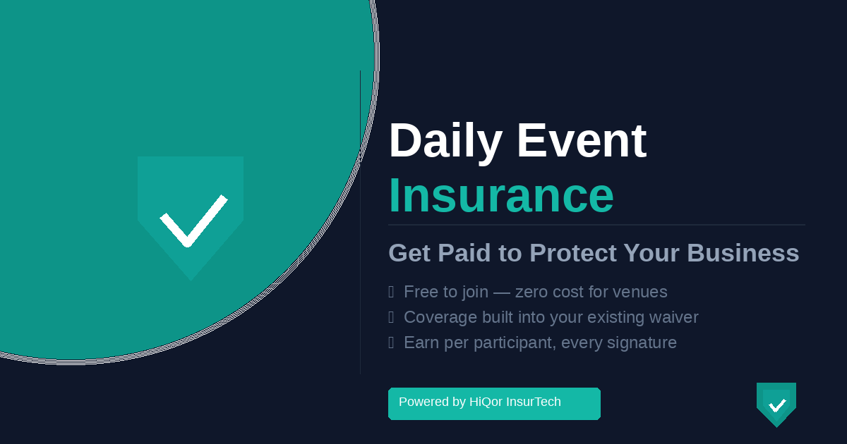 Industries We Serve | Daily Event Insurance